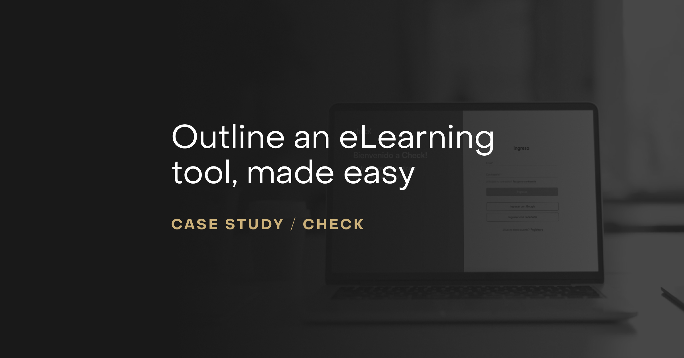 Check | Reshaping and optimizing an eLearning platform | Moka